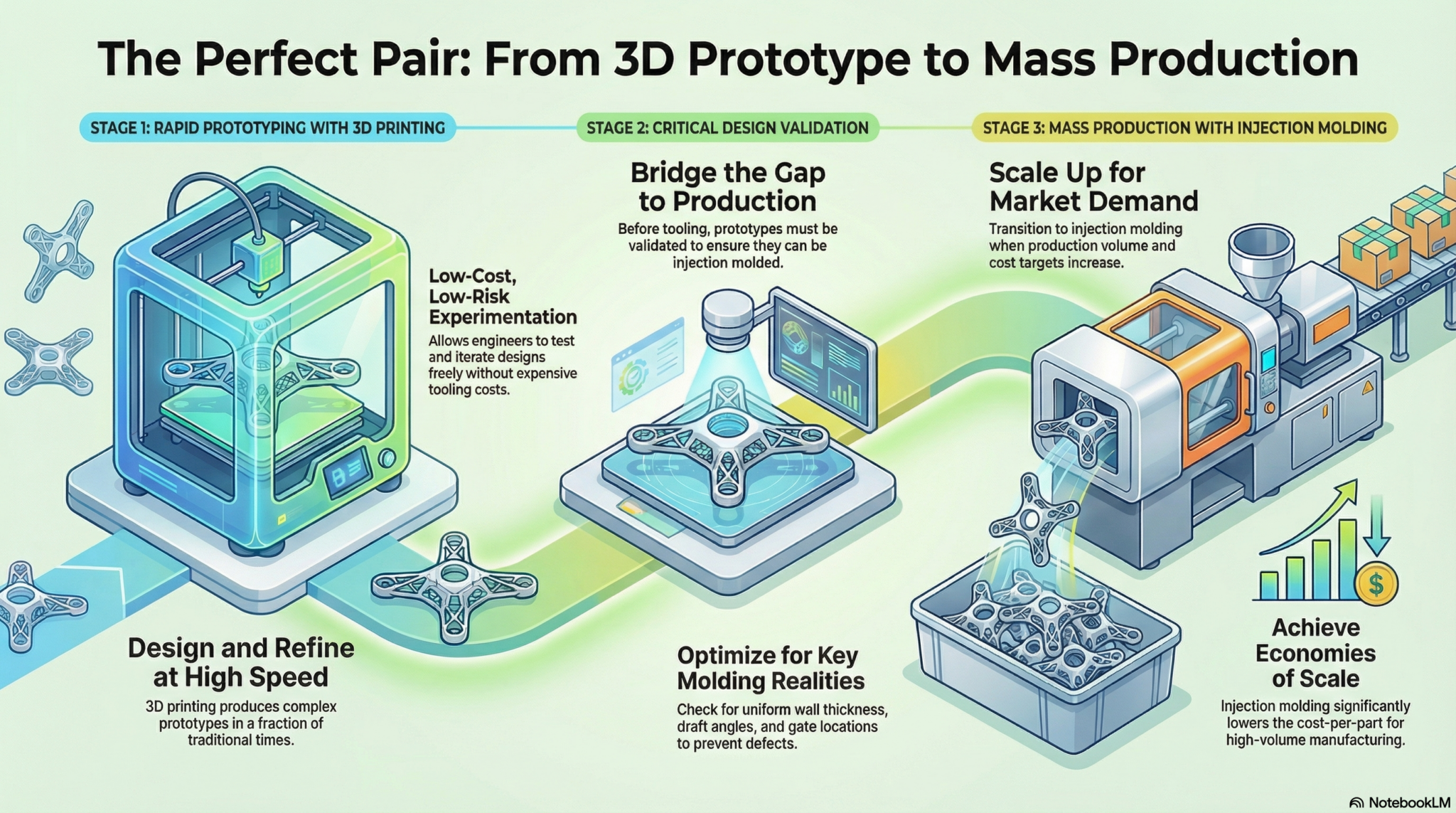 Pairing 3D Print Prototyping With Injection Molding | New Berlin Plastics
